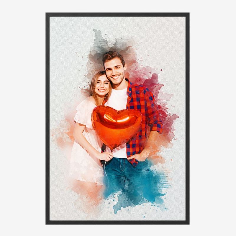 Personalisierte Poster - Romantisches Paar