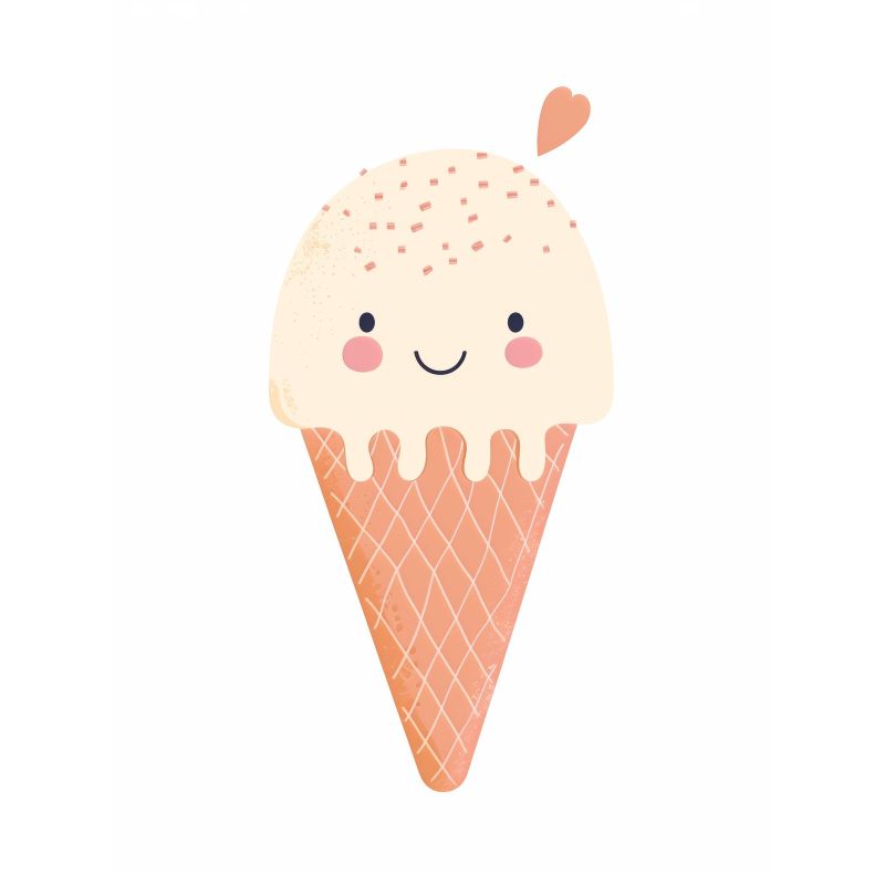 Poster - Eis Smiley
