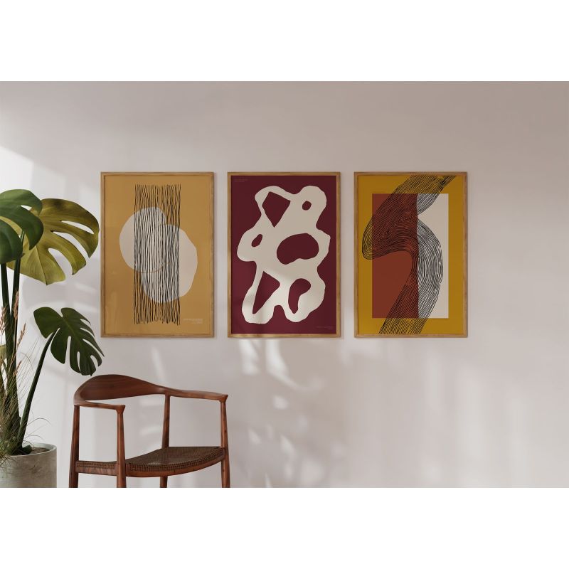 Poster - Primitive Moderne / Set von 3